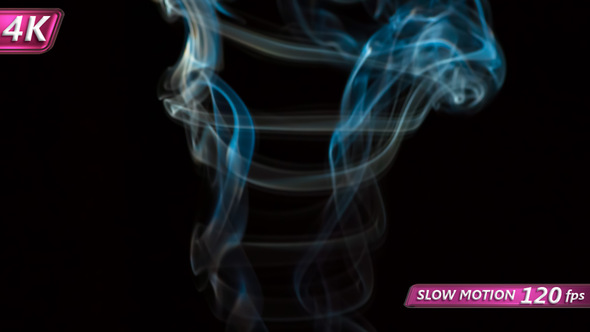 Orange And Blue Smoke Loops, Stock Footage | VideoHive