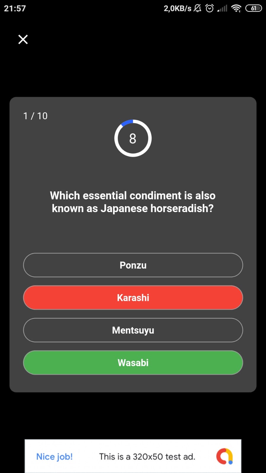 Quiz Flutter App(Android&IOS) by FaayTech | CodeCanyon