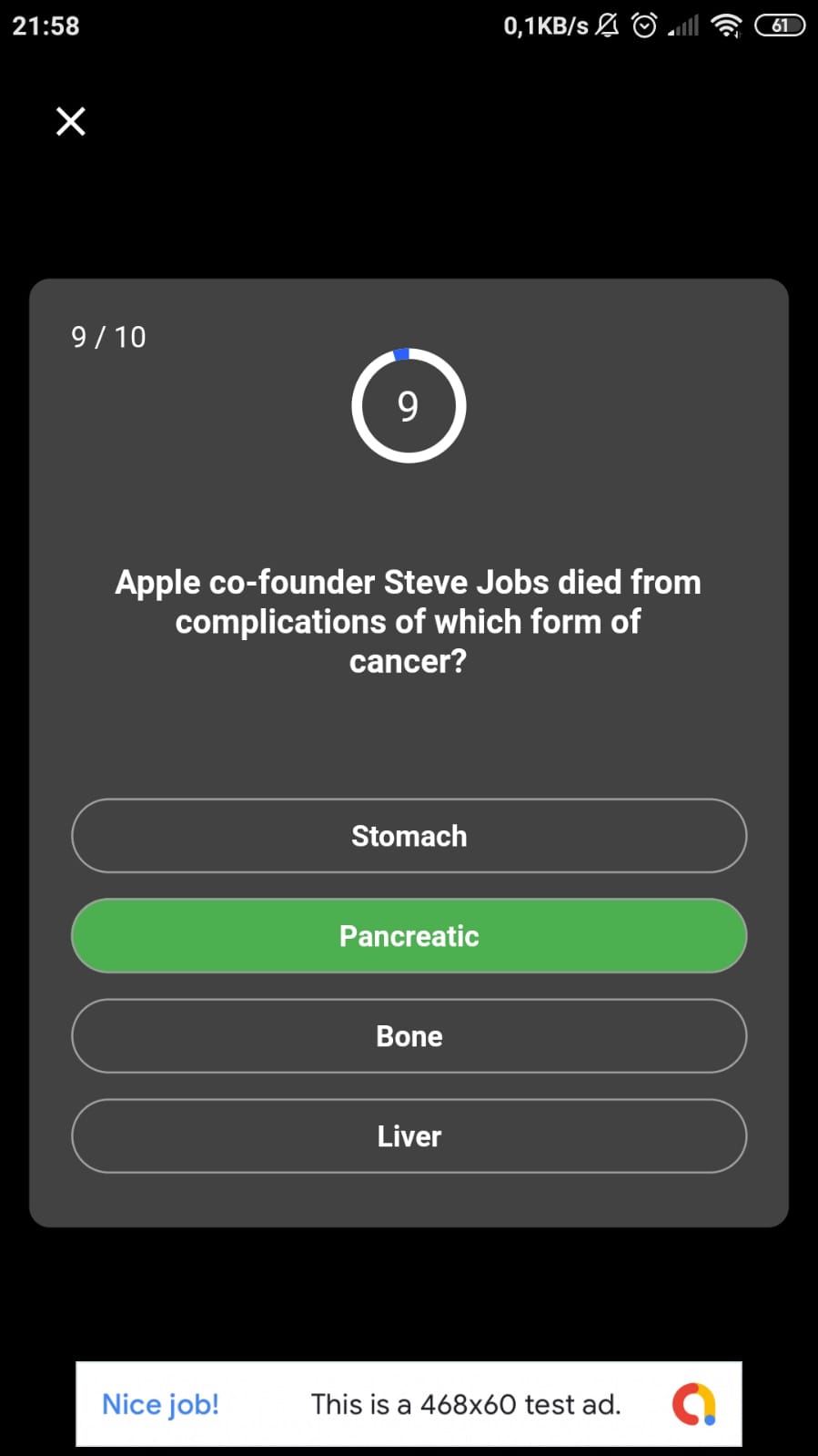 Quiz Flutter App(Android&IOS) by FaayTech | CodeCanyon