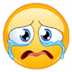 Sad Crying Emoticon, Vectors | GraphicRiver