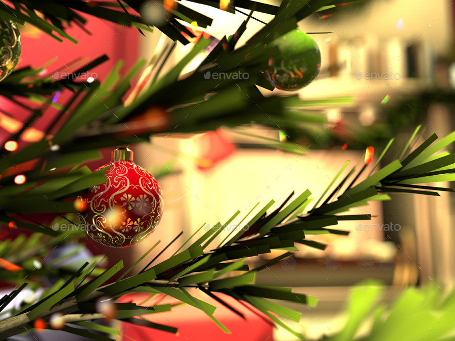 Christmas Spirit Background Set, Graphics | GraphicRiver