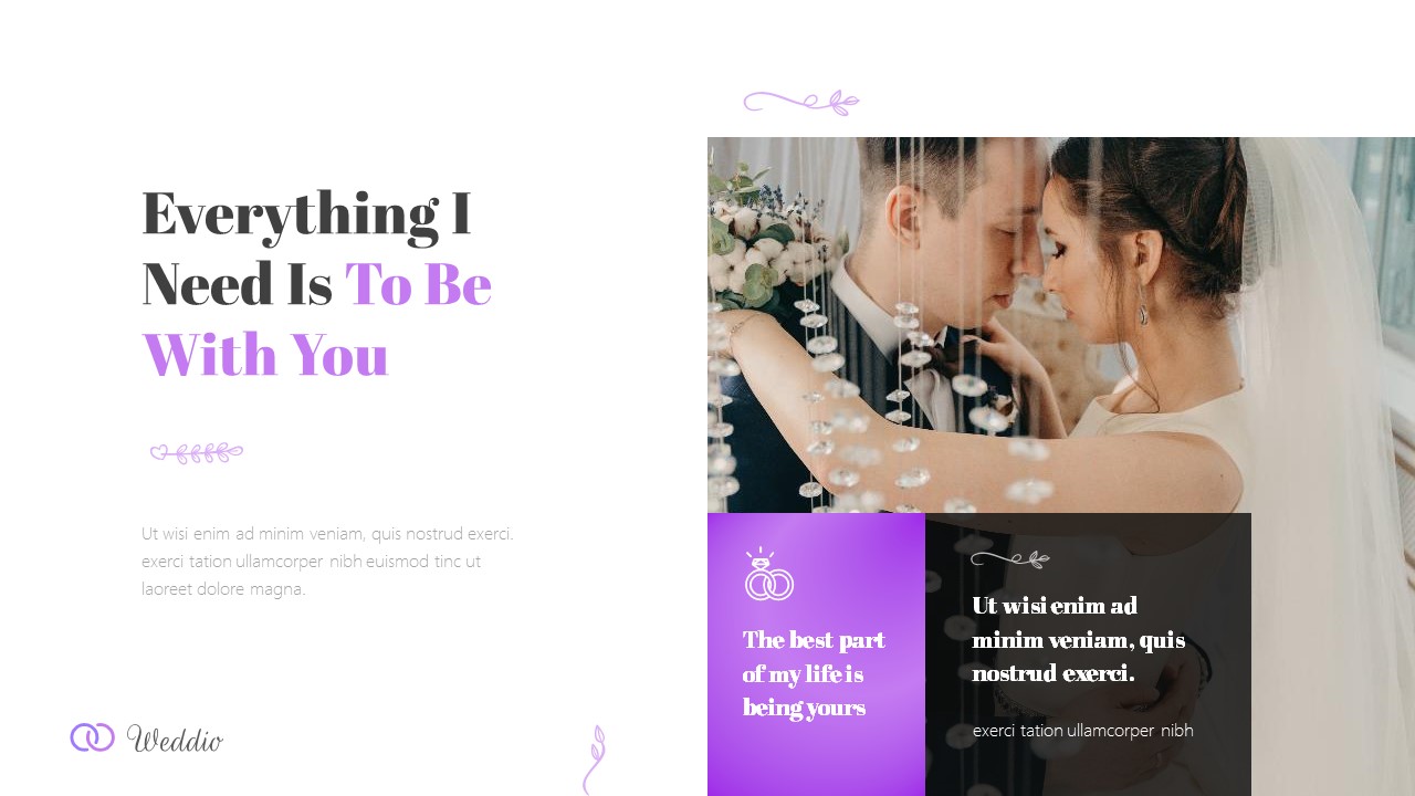 Weddio Creative Animated Wedding Event PowerPoint Presentation Template ...