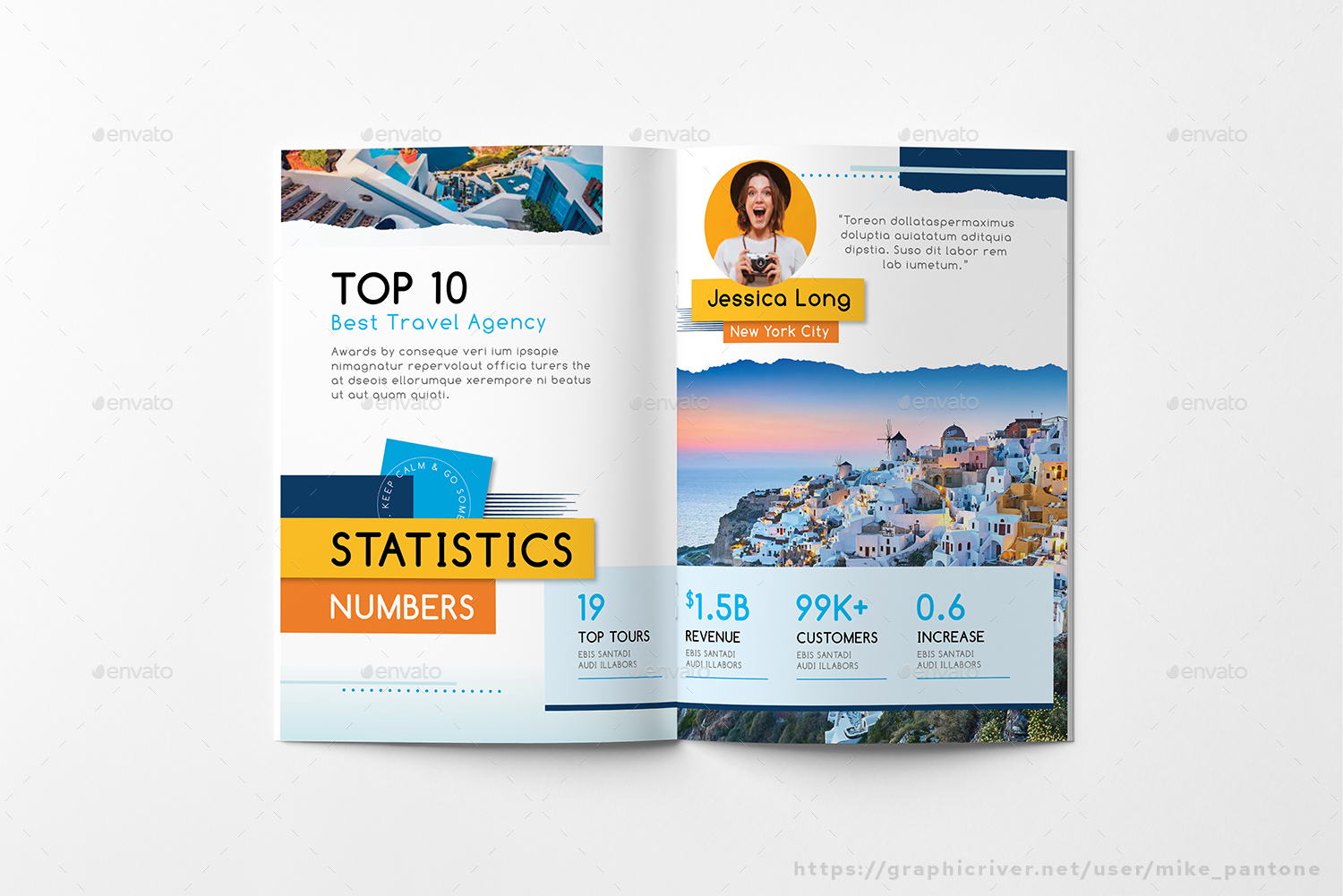 Travel Agency Booklet Brochure, Print Templates | GraphicRiver