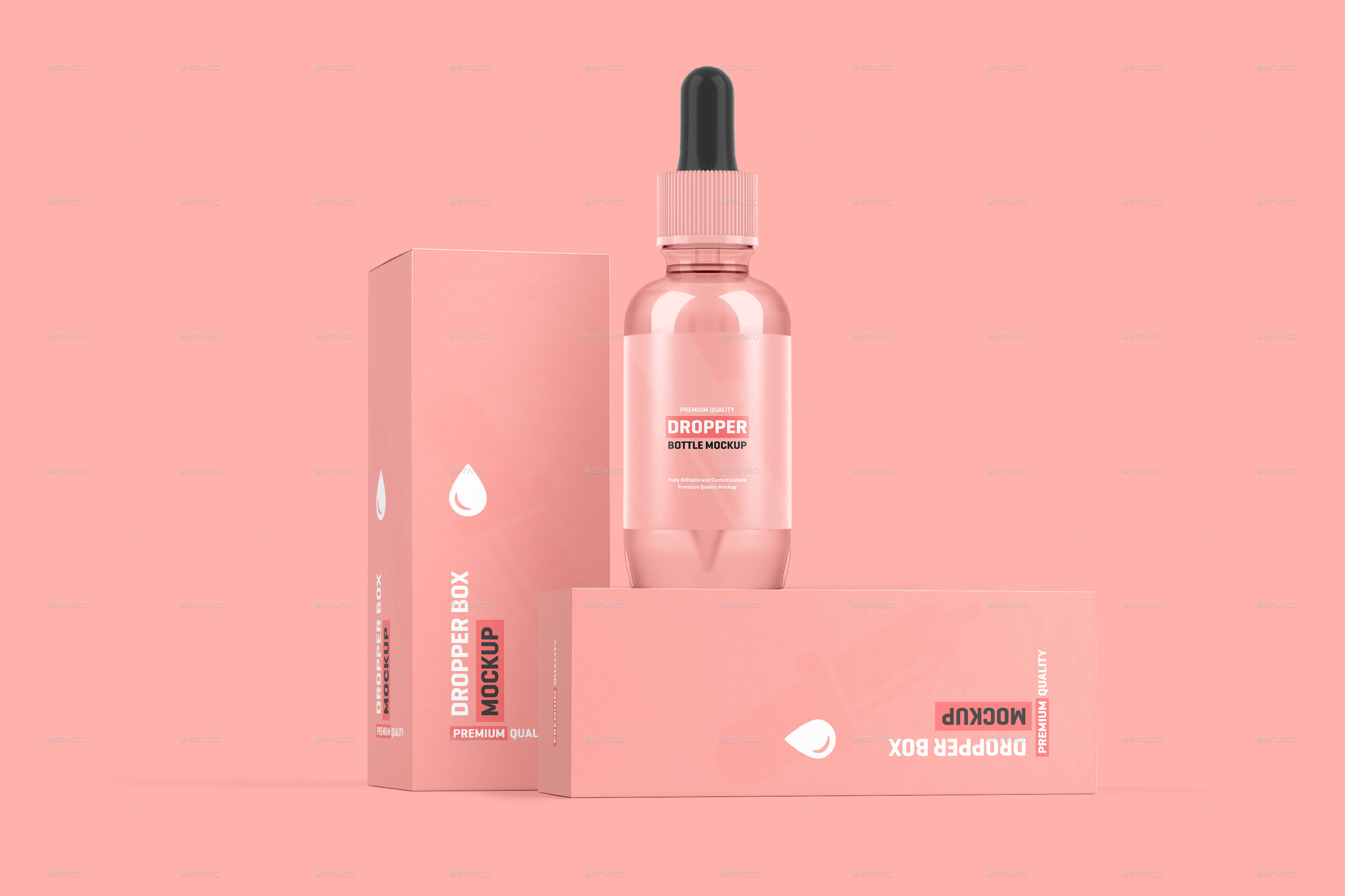 Dropper Bottle Packaging Mockup, Graphics | GraphicRiver