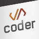 Coder Logo Template, Logo Templates | GraphicRiver