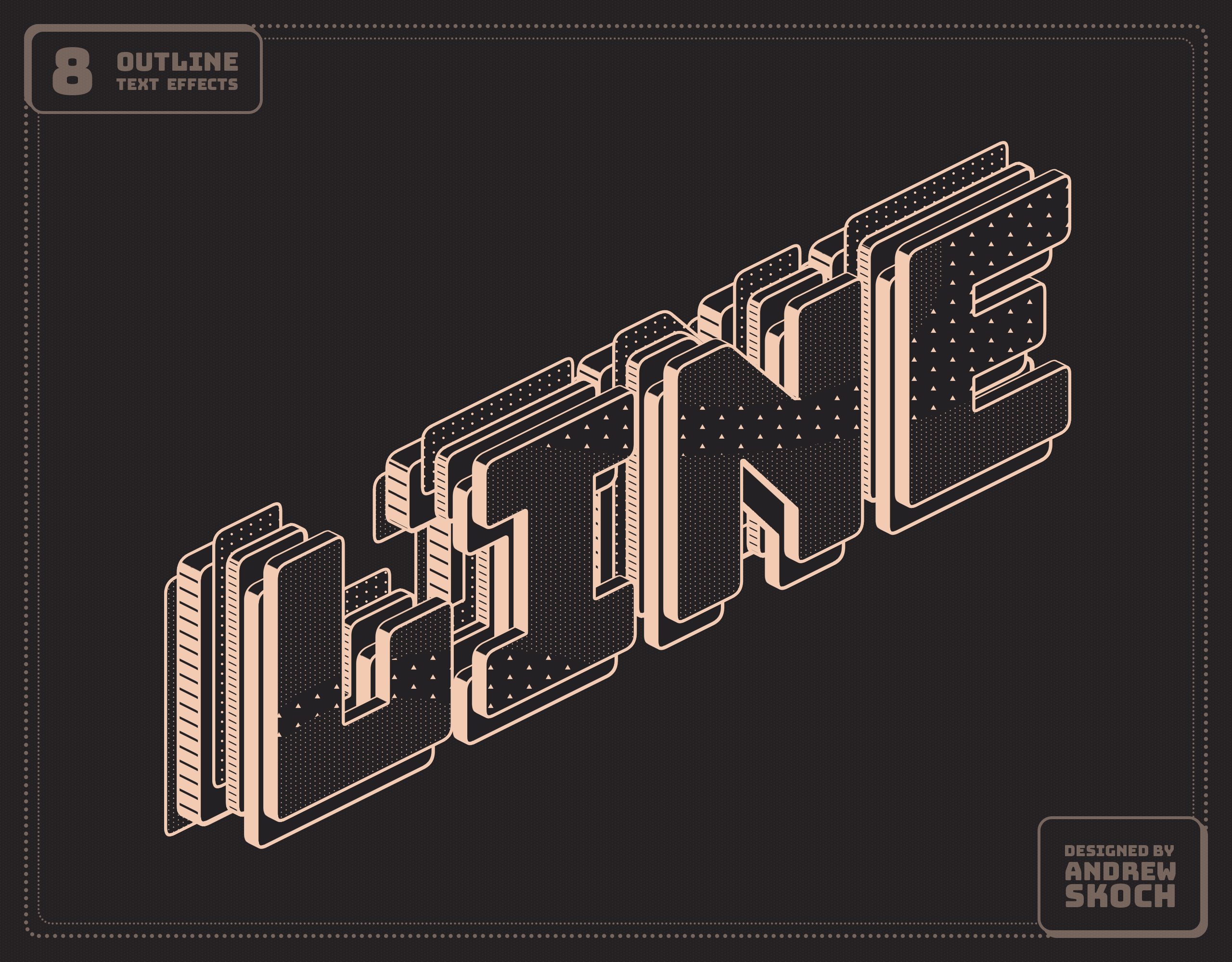 Outline Text Effects, Add-ons | GraphicRiver