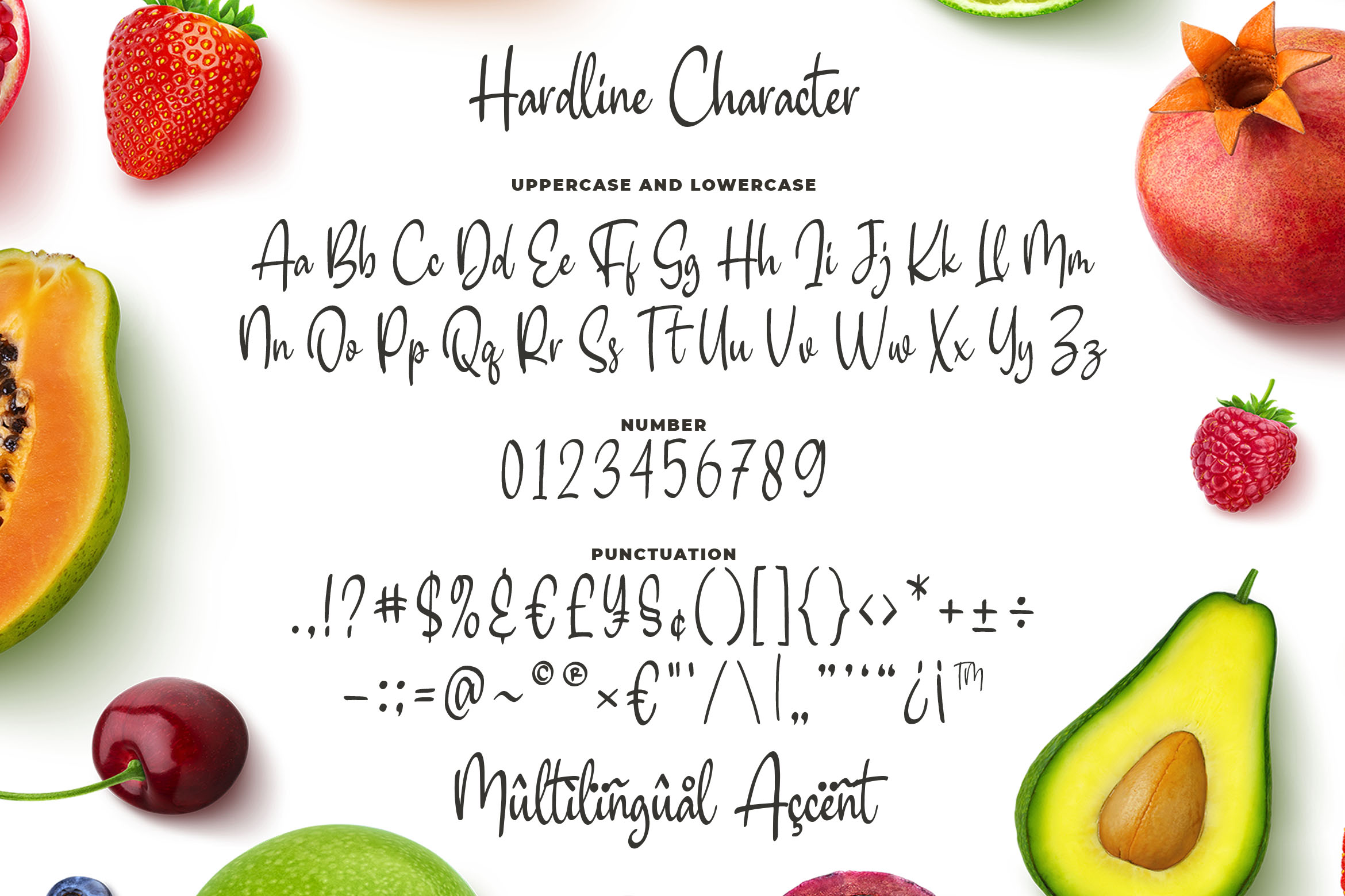 Hardline Delicious Script Font, Fonts | GraphicRiver