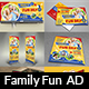 Family Fun Day Advertisng Bundle, Print Templates | GraphicRiver