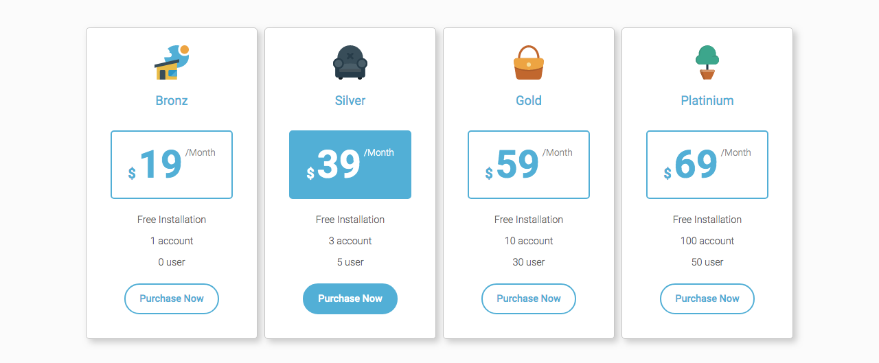 Unik CSS Pricing List / Pricing Table by Web_Trendy | CodeCanyon