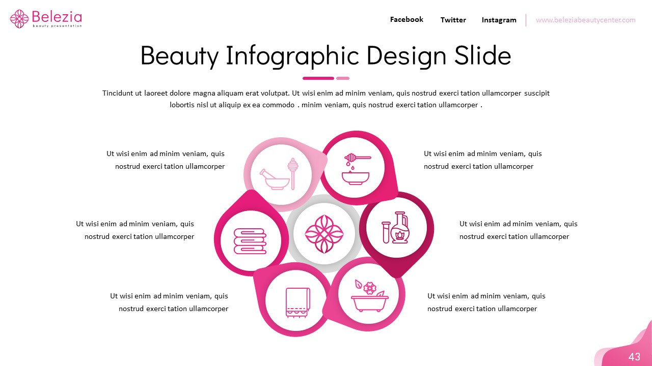 Belezia Beauty Presentation Template, Presentation Templates | GraphicRiver