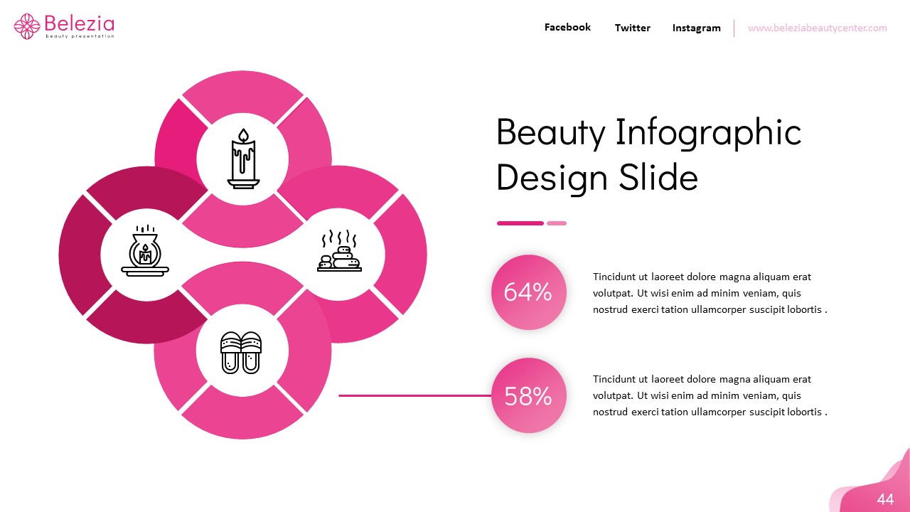 Belezia Beauty Presentation Template, Presentation Templates | GraphicRiver