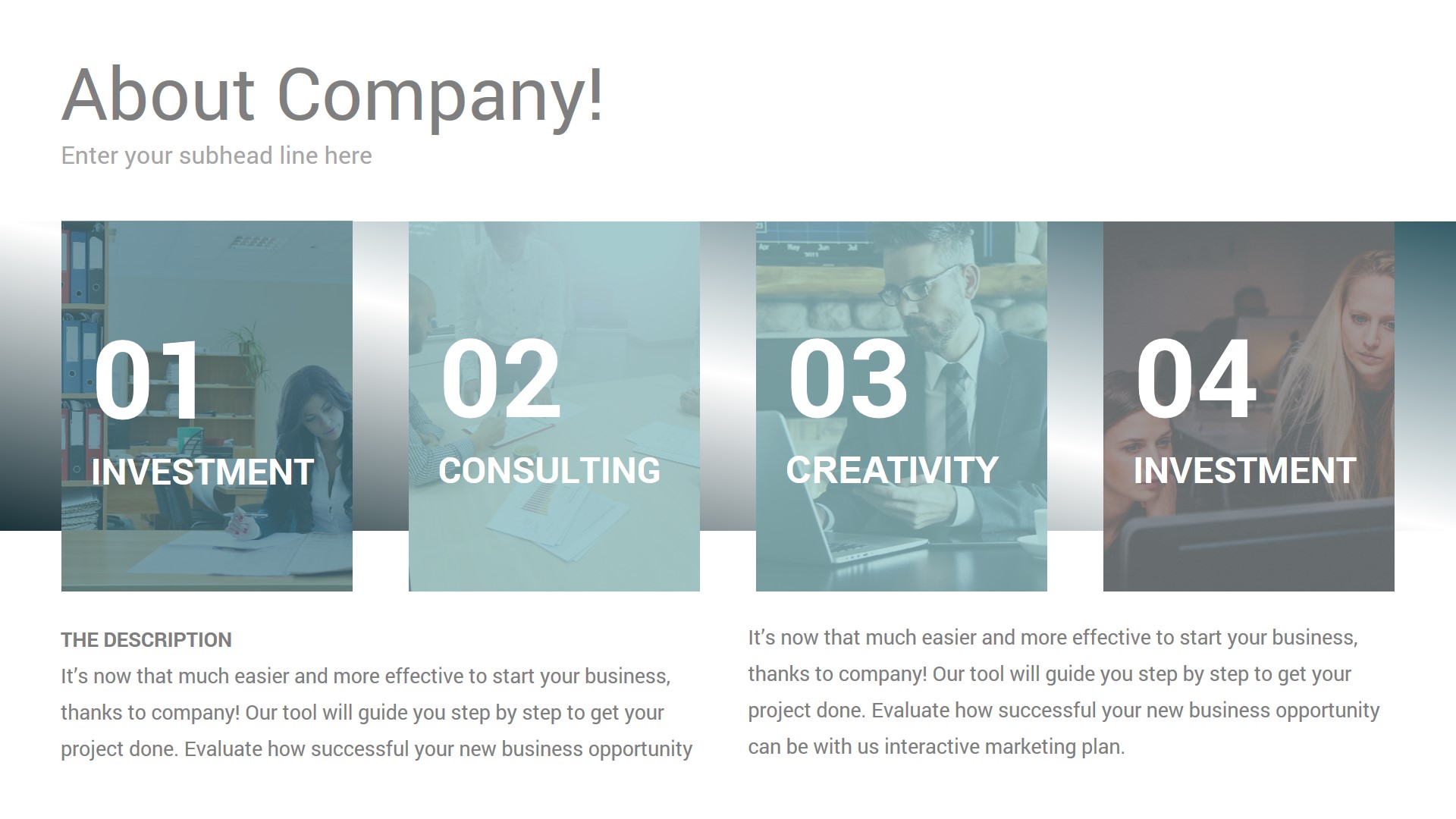 2 In 1 Multi Solutions PowerPoint Presentation Template Bundle ...