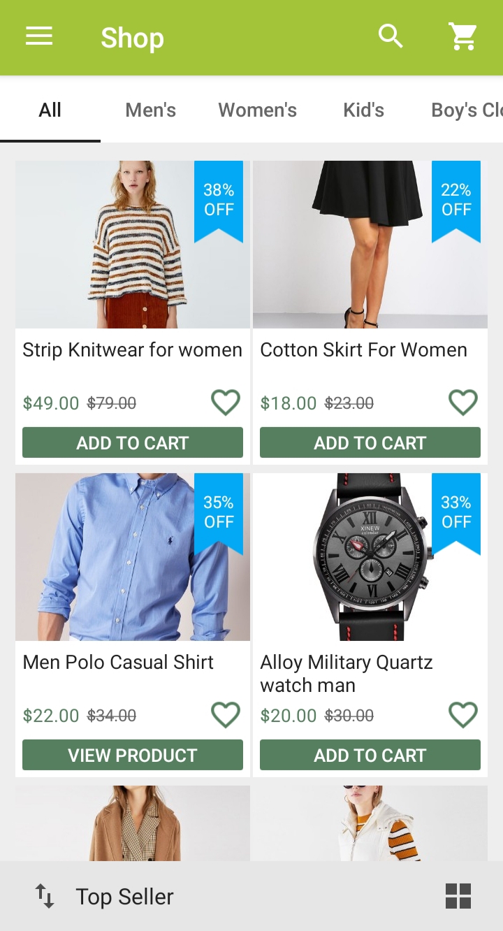 Android Ecommerce - Universal Android Ecommerce / Store Full Mobile App with Laravel CMS by ...
