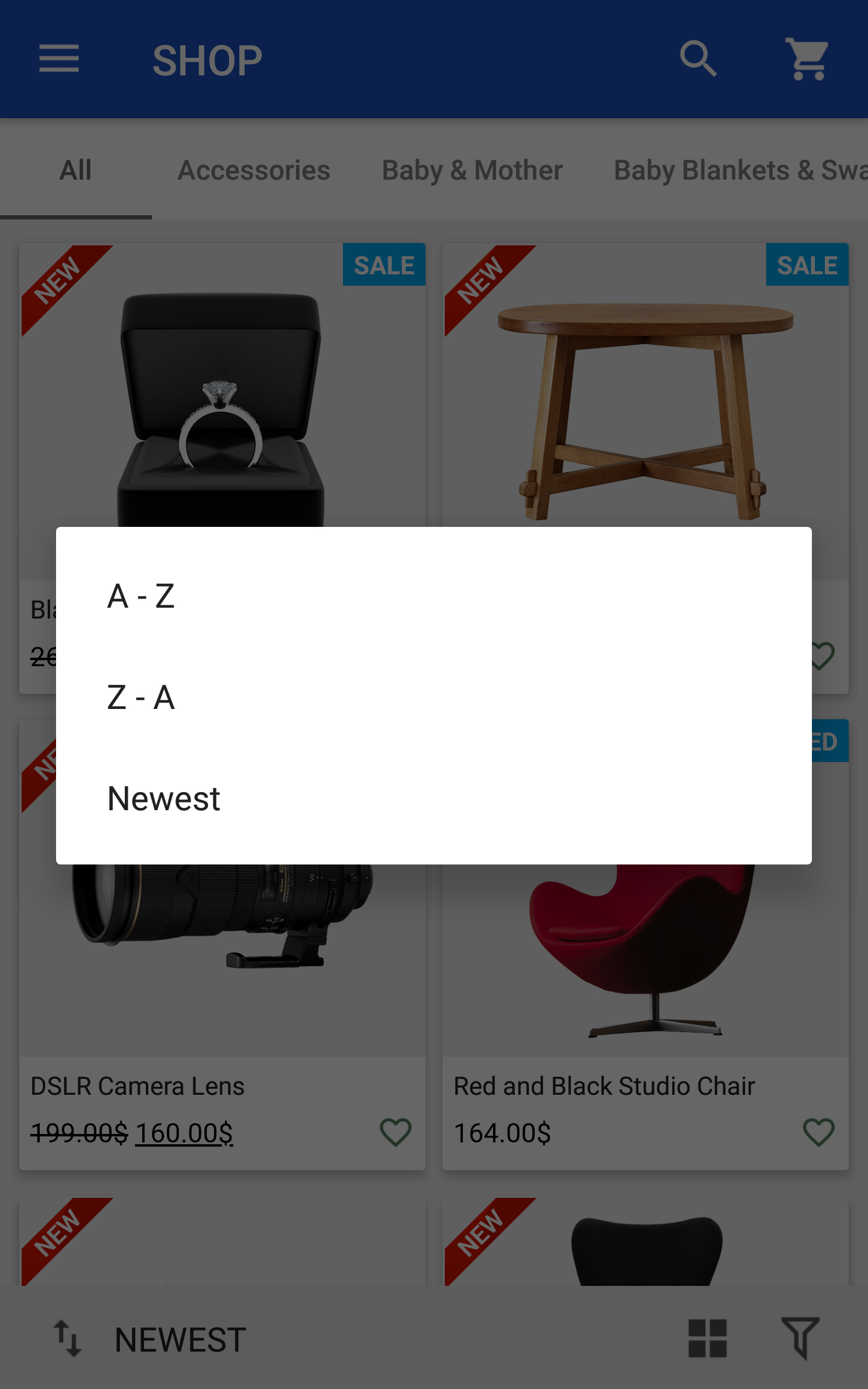Android Woocommerce - Universal Native Android Ecommerce / Store Full ...