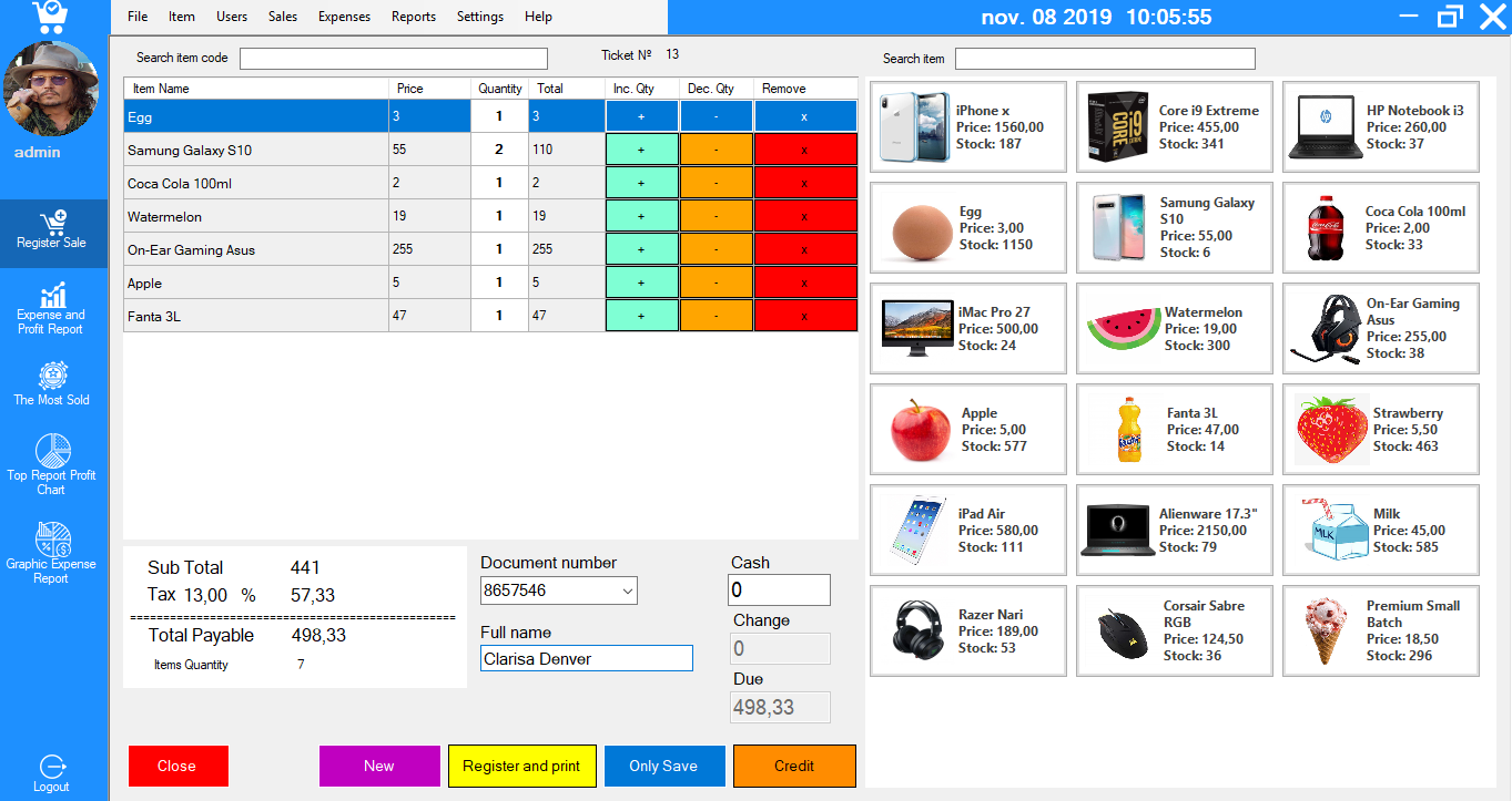 Point Of Sale (POS) - Advanced - C# MySQL by AppsbolDev | CodeCanyon