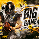 Big Football Game Flyer, Print Templates | GraphicRiver