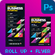 Business Roll Up Banner + Flyer, Print Templates | GraphicRiver