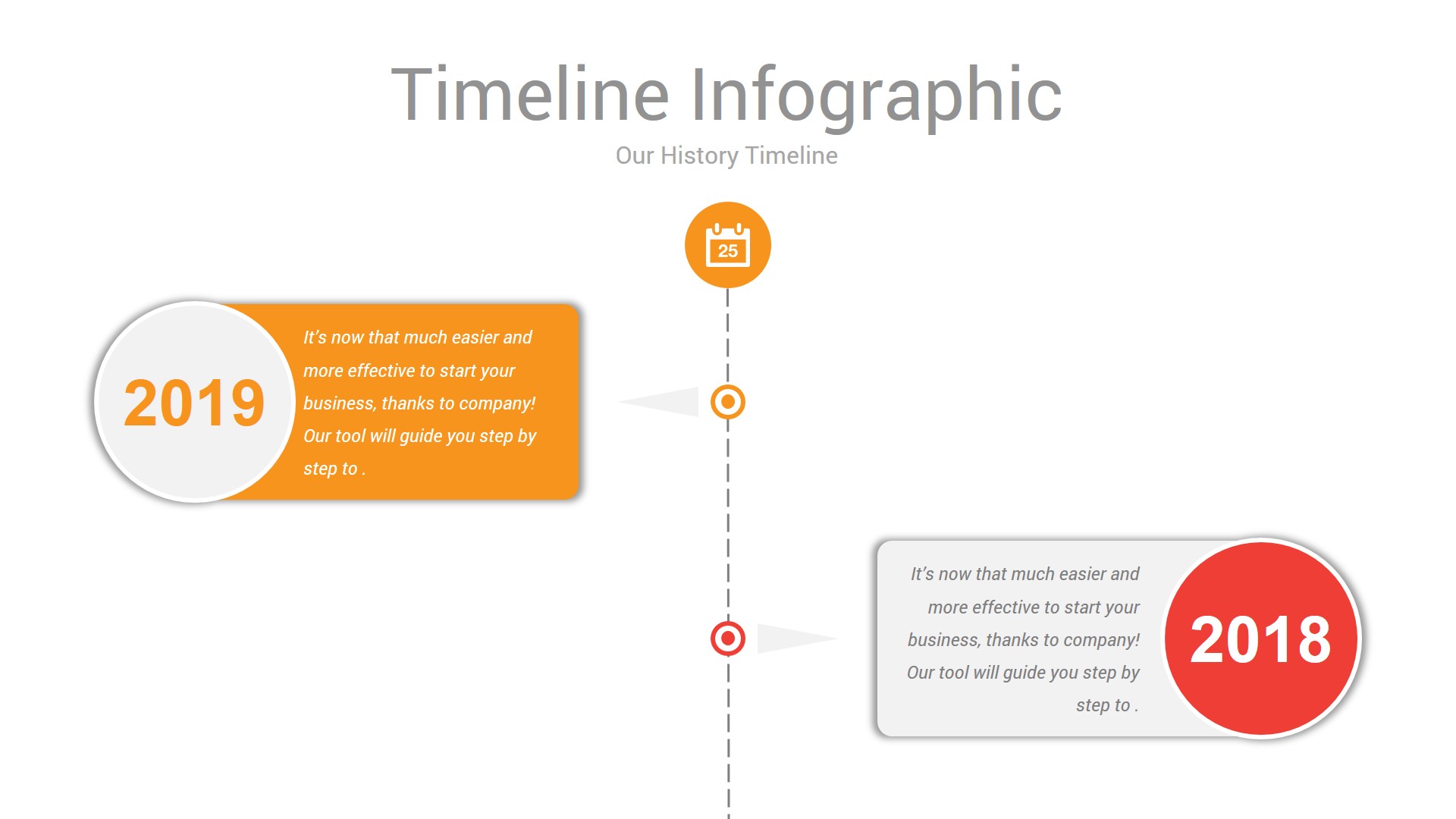 Timeline Infographics Google Slides Presentation Template diagrams by ...