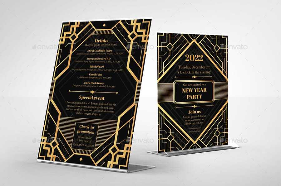 Art Deco Flyer Templates, Print Templates | GraphicRiver