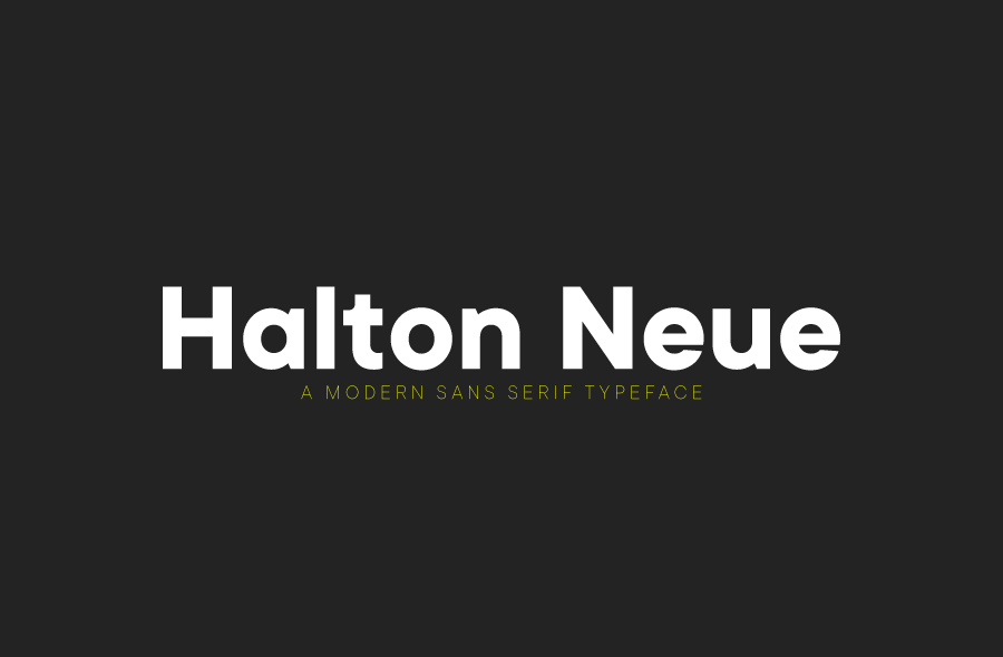 Halton Neue Sans Font, Fonts | GraphicRiver