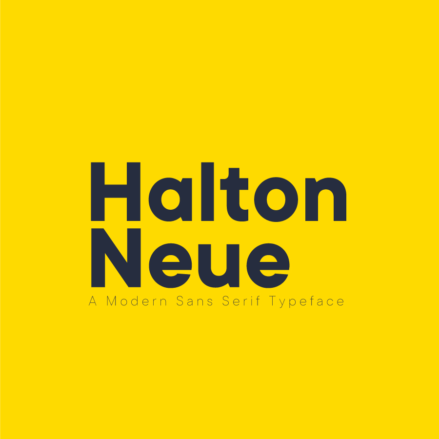 Halton Neue Sans Font, Fonts | GraphicRiver