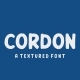 Cordon, Fonts | GraphicRiver
