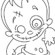 Outlined Zombie Baby, Vectors | GraphicRiver