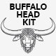 Buffalo Badges Kit, Vectors | GraphicRiver
