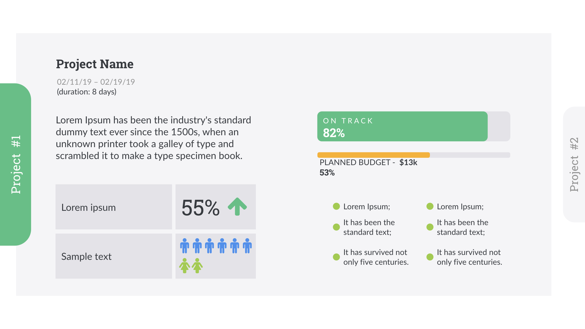 Project Status Keynote Presentation Template by SanaNik | GraphicRiver