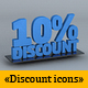 Icons set «Discount», Icons | GraphicRiver
