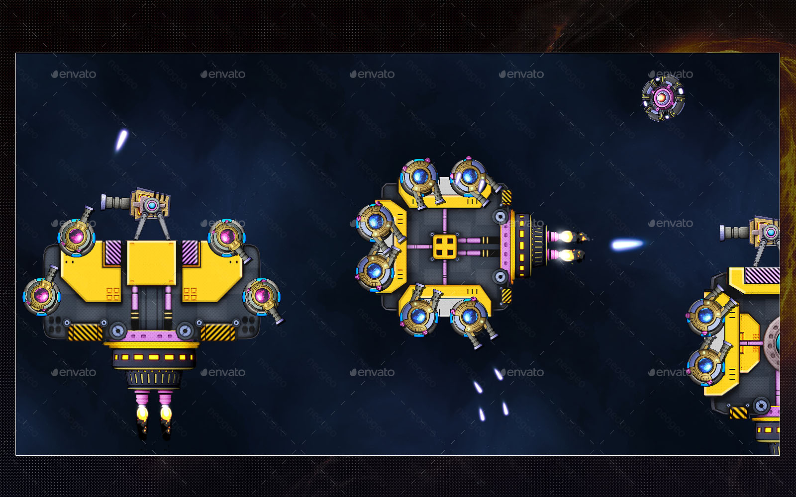 Space Ship Pack Vol.9, Game Assets | GraphicRiver