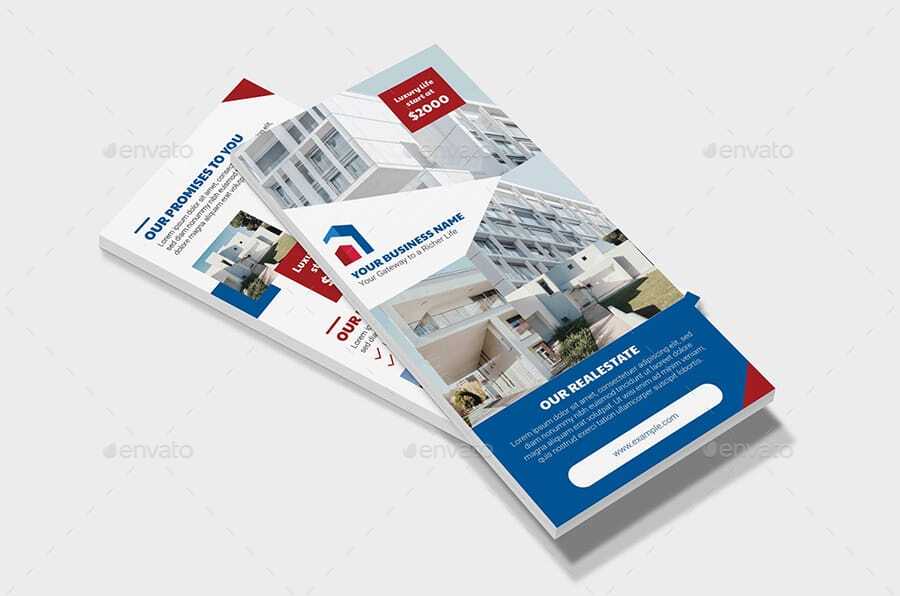 Real Estate DL Rack Card, Print Templates | GraphicRiver