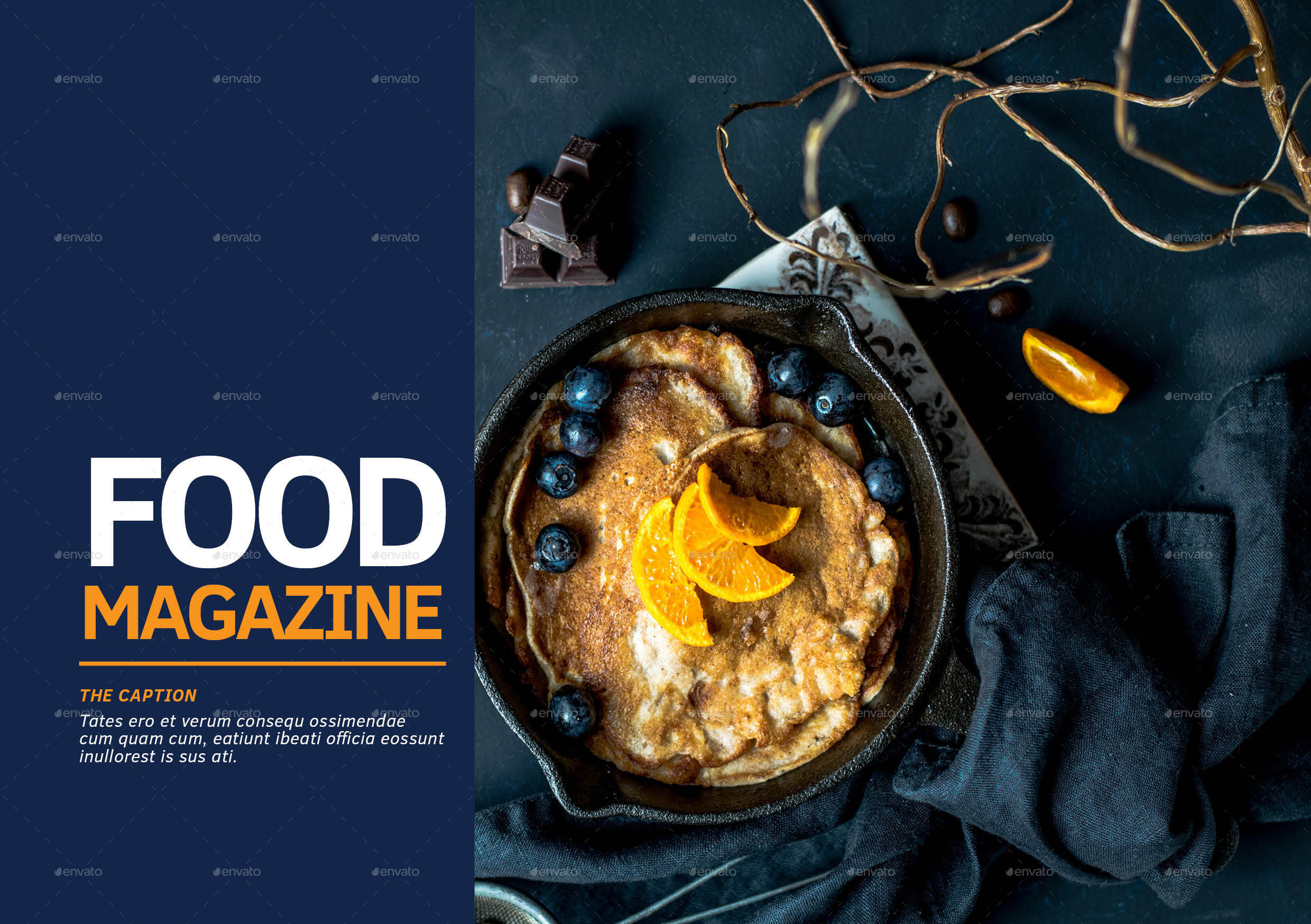 Food Magazine, Print Templates | GraphicRiver