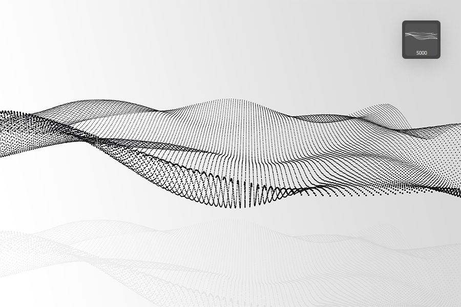 Digital Wave Particles Photoshop Brushes, Add-ons | GraphicRiver