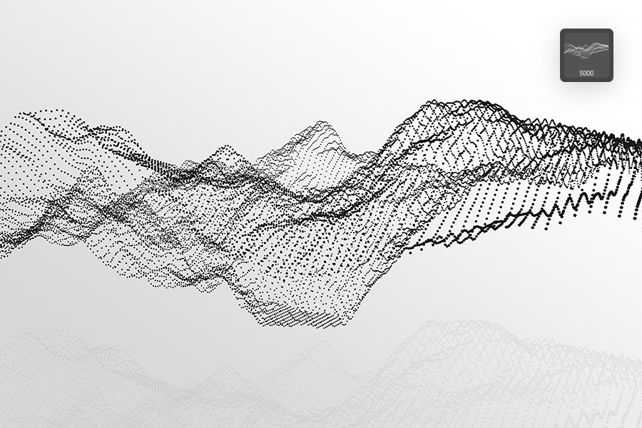 Digital Wave Particles Photoshop Brushes, Add-ons | GraphicRiver