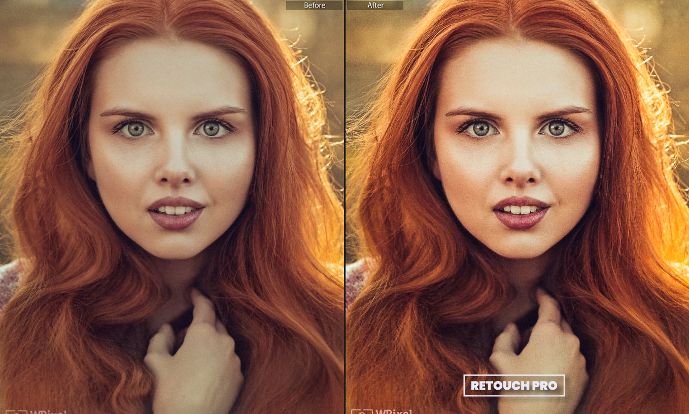 20 Portrait Retouch Pro Lightroom Presets, Add-ons | GraphicRiver
