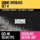 Grime Overlays (4K Set 4), Motion Graphics | VideoHive
