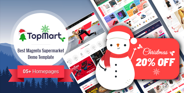 TopMart - MultiPurpose Responsive Magento 2 Shopping Theme by magentech