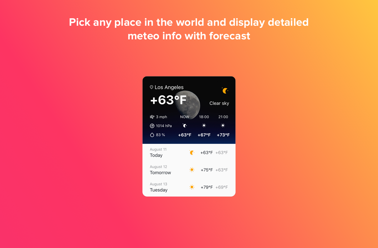 Weather Forecast - WordPress Weather Plugin by Elfsight | CodeCanyon