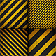 Textured Backgrounds with Black and yellow Angled Lines, Graphics ...