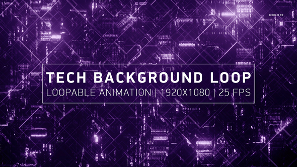 Tech Background Loop, Motion Graphics | VideoHive