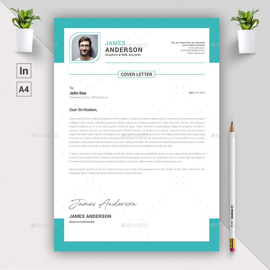 Indesign CV/Resume Template, Print Templates | GraphicRiver