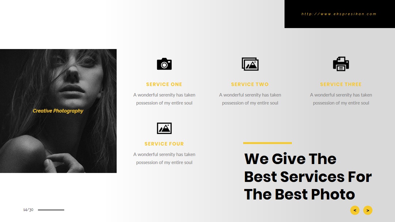 Ekspresikan – Creative Photography PowerPoint Template, Presentation ...