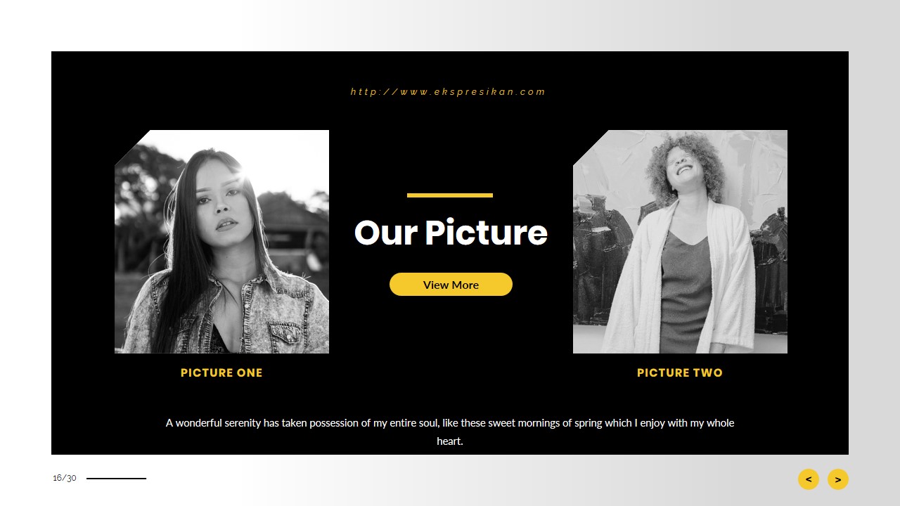 Ekspresikan – Creative Photography PowerPoint Template, Presentation ...