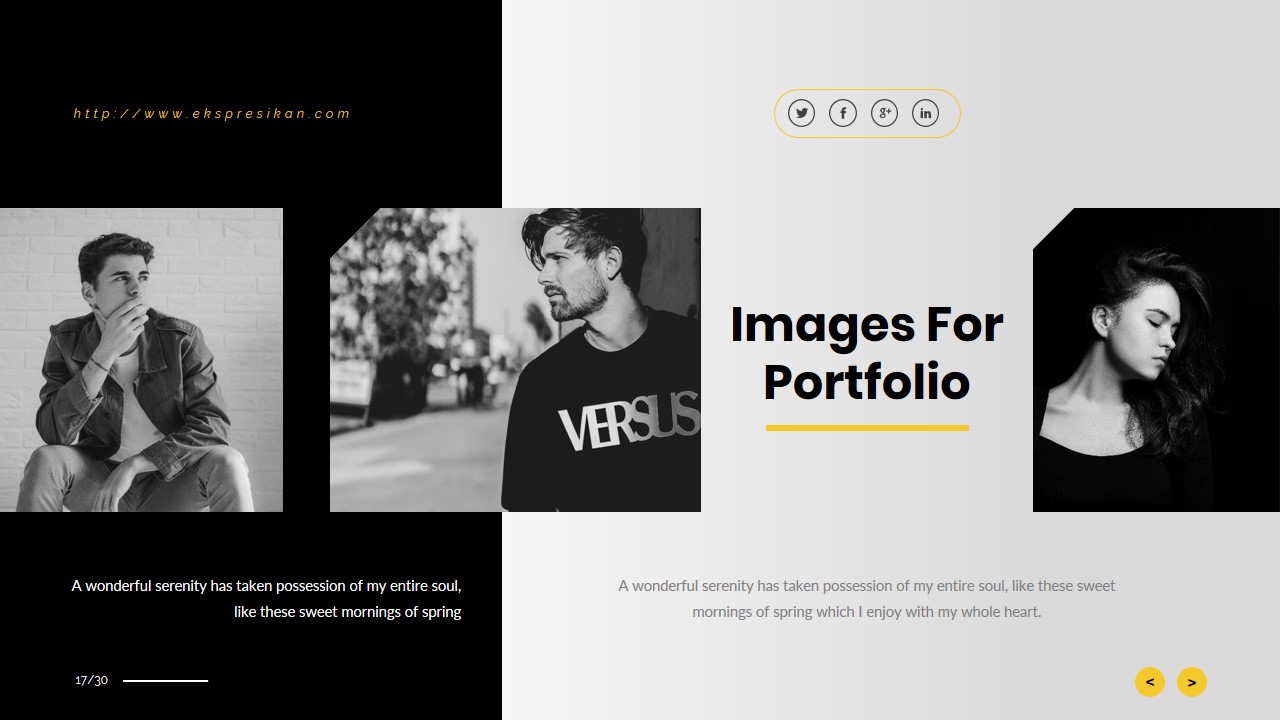 Ekspresikan – Creative Photography PowerPoint Template, Presentation ...