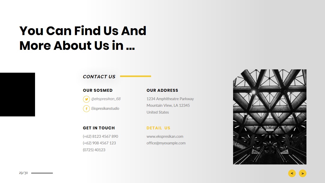 Ekspresikan – Creative Photography PowerPoint Template, Presentation ...