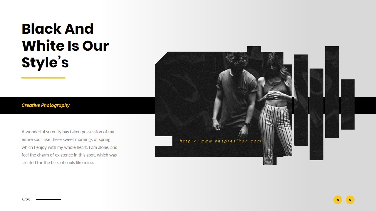 Ekspresikan – Creative Photography PowerPoint Template, Presentation ...