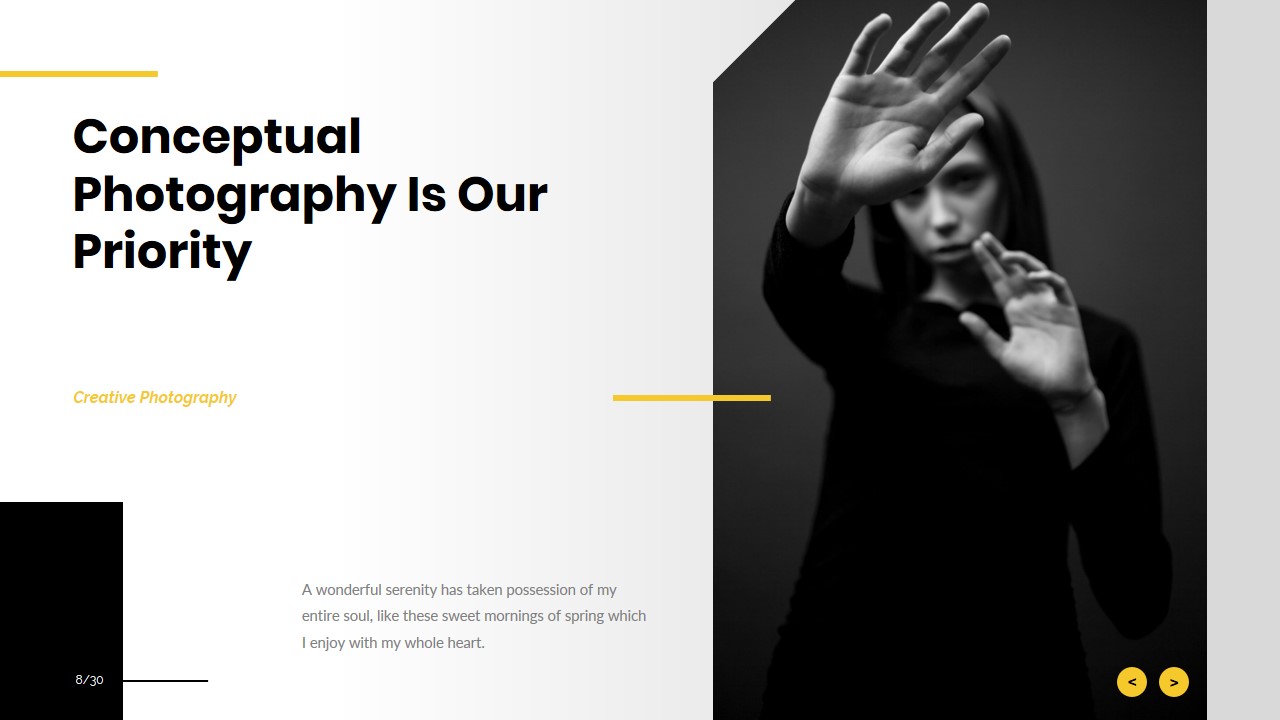 Ekspresikan – Creative Photography PowerPoint Template, Presentation ...