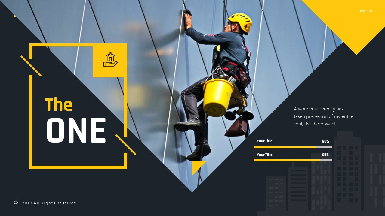 The One Creative Animated Construction PowerPoint Presentation Template ...