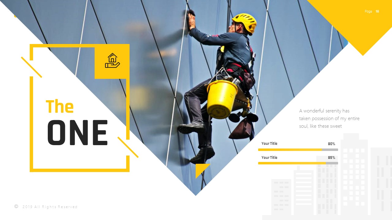 The One Creative Animated Construction PowerPoint Presentation Template ...